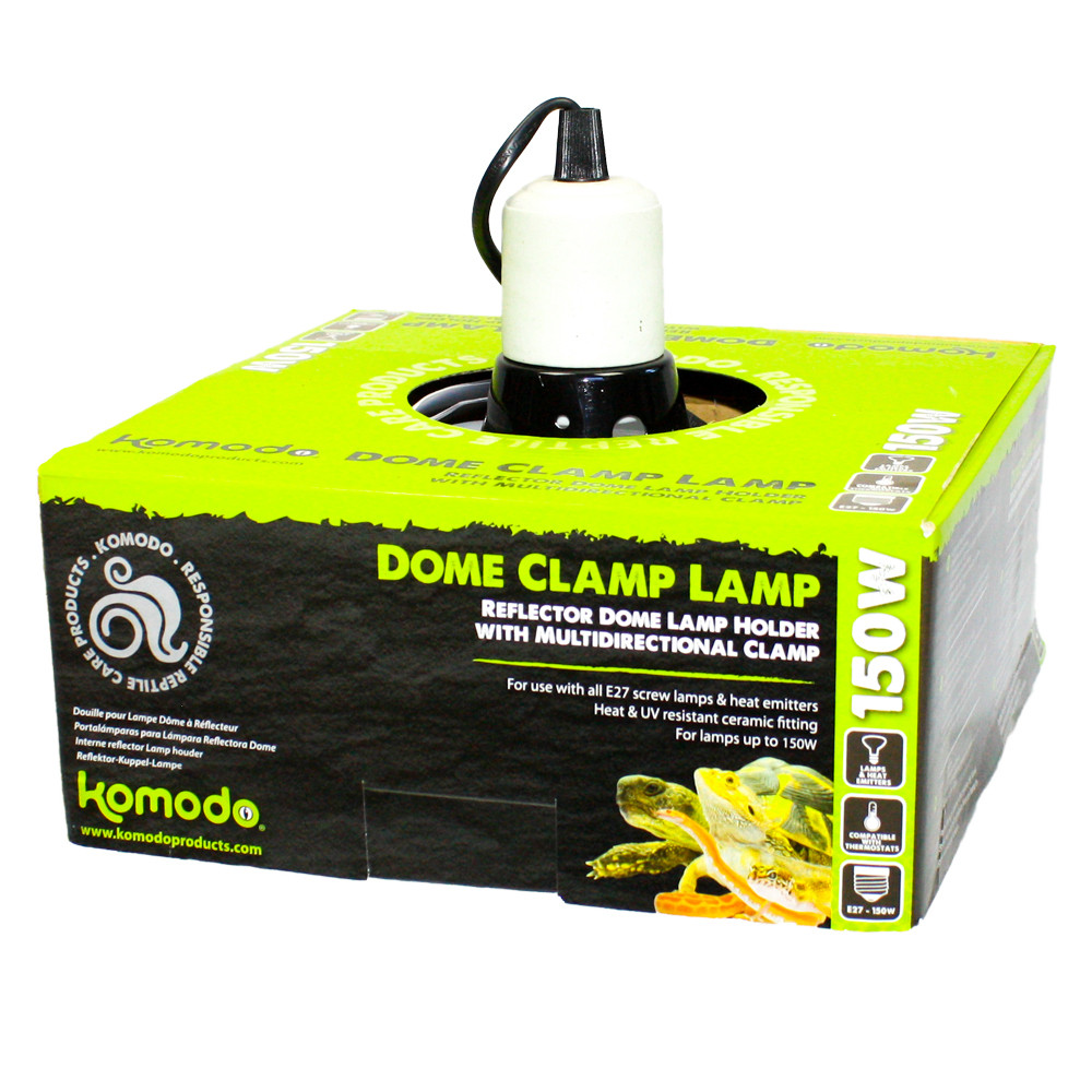 DOME CLAMP LAMP FIXTURE MAX 150 W - Tortuga | Loja de Animais Exóticos ...